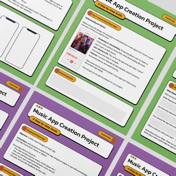 Create Your Own Music App Project Project Based Learning PBL Technology