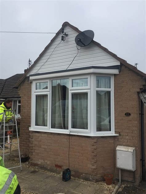 New Bay Window Cheltenham Gloucester Cladding