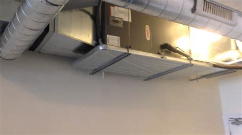 brand new install of a lennox air handler lennox 14seer condenser and spiral duct youtube