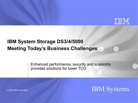 Ibm Ds5000 Disk System