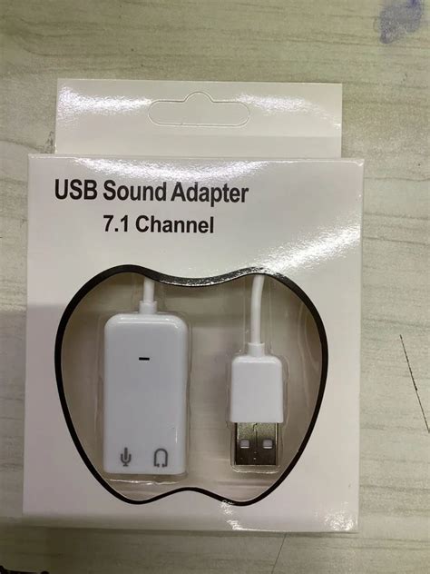 White And Black Usb Sound Adapter At ₹ 30 Piece In New Delhi Id 2852829083173