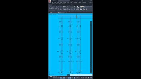 เขียนแบบไฟฟ้า ด้วย Autocad Youtube