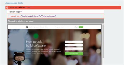 How To Include Failed Screenshots Into The Codeception Report Stack