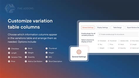 Product Variations Table Woocommerce Marketplace