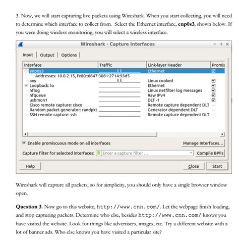 Solved This Is A Lab Using Wireshark Just Follow The Chegg
