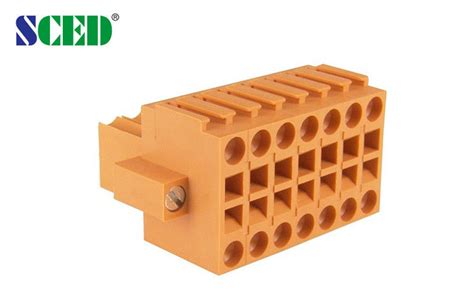 Female Sockets Screwless Pluggable Terminal Block