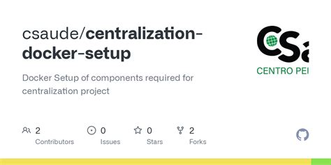 Github Csaudecentralization Docker Setup Docker Setup Of Components Required For