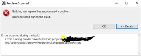 java throwing a warning message to install few uninstalled plugins on