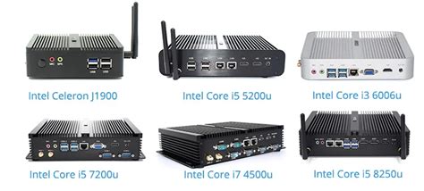 Best Selling Small Size Computer All In One Pc I3 Fanless Server 5005u Mini Pc X86 Desktop Pc