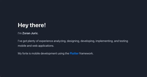 Supercharging Flutter Apps With Go Zoran Juric