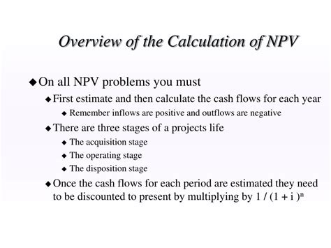 PPT Chapter 5 Measuring Investment Value You Can Trust NPV PowerPoint Presentation ID