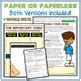 Picking Your Nose Reading Comprehension Passage And Questions TPT