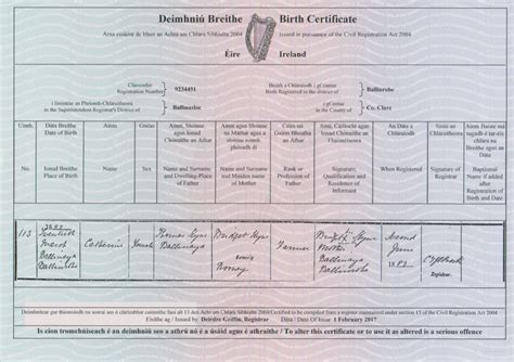 Long Form Vs Short Form Birth Certificate Texas Prntbl