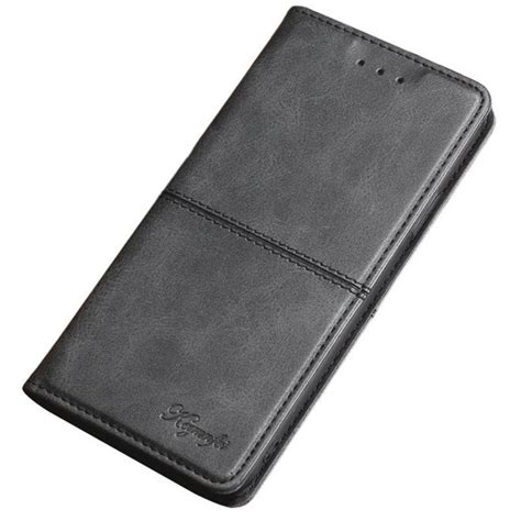 Чехол книжка Elitcase для Tecno Spark 10 4g и Spark 10c Техно Спарк 10 4g и Спарк 10С Черная