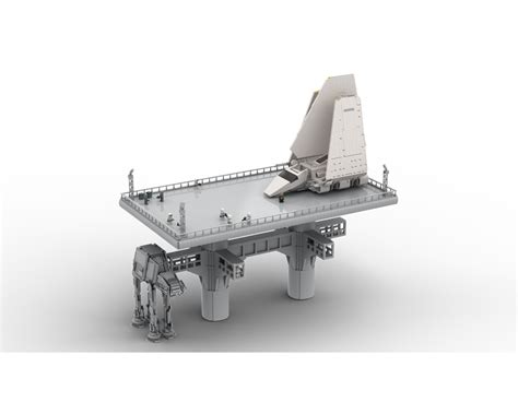 Lego Moc Endor Landing Pad By Rendilibricks Rebrickable Build With Lego