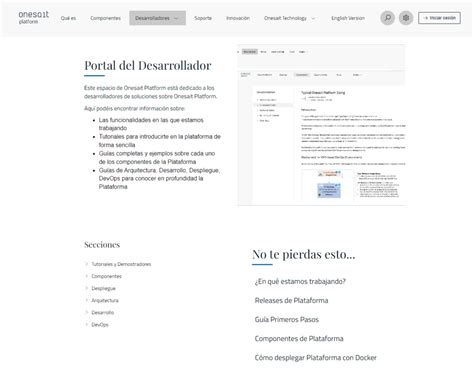 Nueva Web De Onesait Platform Onesait Platform Community