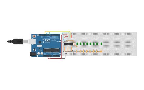 Circuit Design Project 15 Shift Register 8 Bit Binary Counter Tinkercad