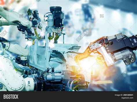 Iot Smart Factory Image Photo Free Trial Bigstock