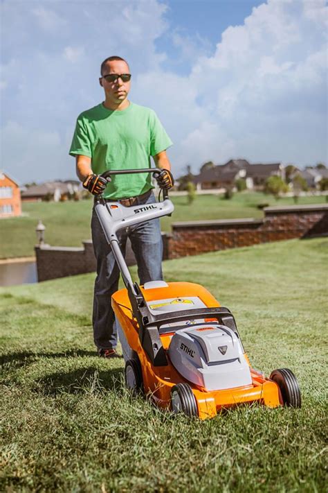 Stihl Releases A Battery Powered Lawn Mower Packing Plenty Of Power Lawn Mower Battery