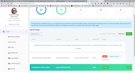 manage secrets in kubernetes completed but marked incomplete kodekloud engineer