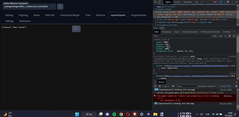 Bug Extension Seems Incompatible With Thelastbens Colab Webui