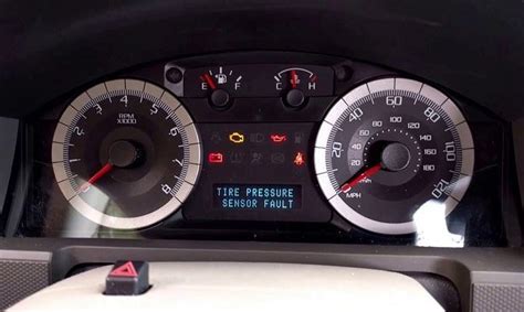 Tire Pressure Sensor Fault Symptoms How To Reset