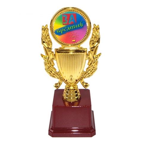 Оригінальна статуетка за креатив кубок з вінком подарунок — ціна 359 грн у каталозі Статуетки