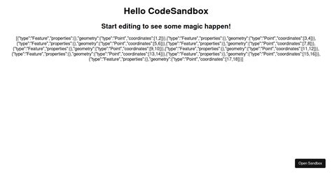 shapefile examples codesandbox