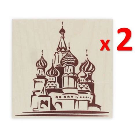 2 штуки Набор для творчества Доска для выжигания храм подарок на