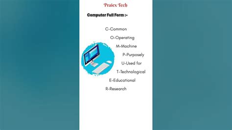 Computer Full Form Computerknowledge Youtube