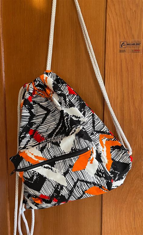 Draw String Back Pack Draw String Gym Bag Zipper Draw String Valentine Git For Her Summer Draw