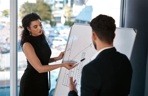 Premium Photo Business People Meeting And Board With Discussion In