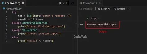 How To Handle Exceptions Like A Pro In Python With Examples