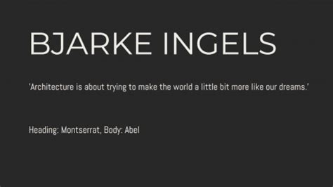 Best Fonts For Architects