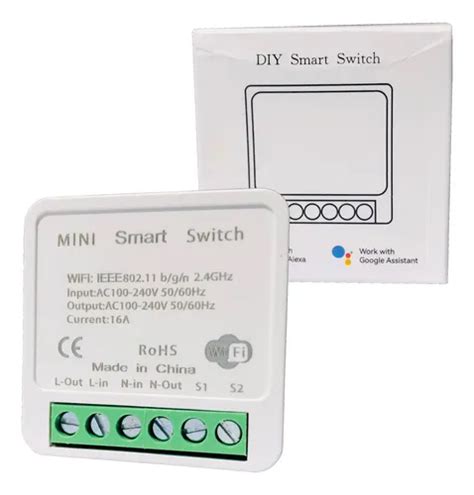Tuya Aubess Mini Interruptor Wifi Alexa Google Sonoff MercadoLivre