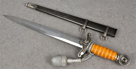 Lot A Rare Third Reich Teno Technische Nothilfe Leaders Dagger