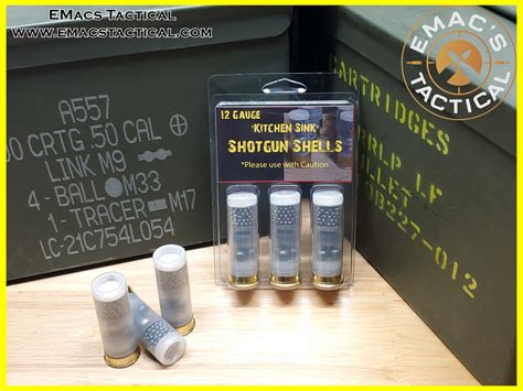 Exotic 12g Heavy Incendiary Shotgun Shell 3 Pack Ammunition