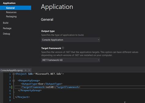 Target Framework Property Is Empty If Non Canonical Representation Used