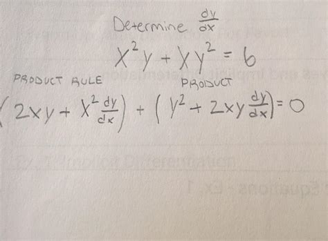 Calculus Grade 12 Were Supposed To Use Implicit Differentiation To Solve This But I Dont