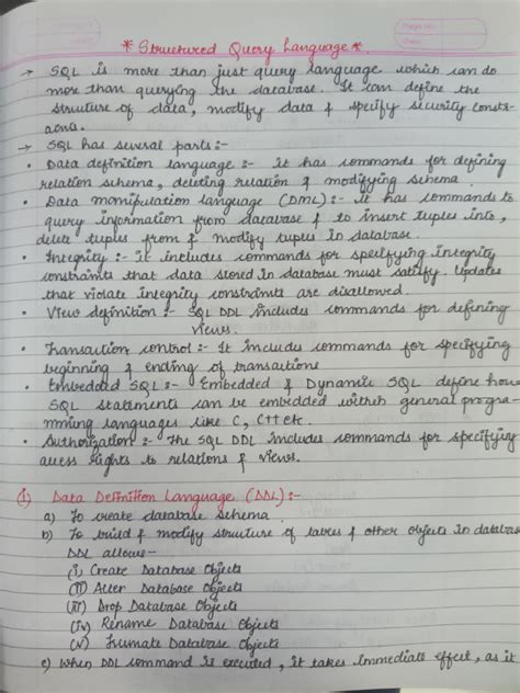 Mod 4 Structured Query Language Pdf