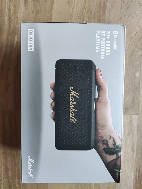 Marshall Bluetooth Speaker Audio Soundbars Speakers Amplifiers On Carousell