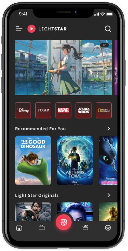 Lightstar Movie App Series Video Streaming App Hotstar Clone Flutter Mobile App Template