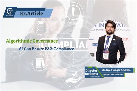 Algorithmic Governance How Ai Can Ensure Esg Compliance And