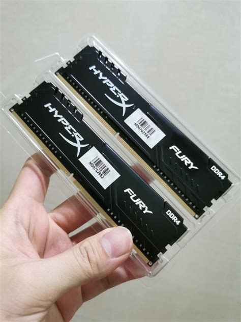 Kingston Hyperx Fury Ddr4 8gb Ram 2x4gb 2666mhz Computers And Tech