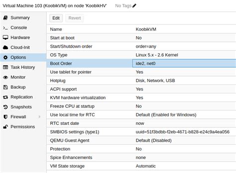 Импорт диска ВМ в Proxmox