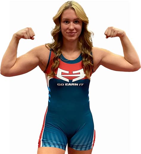 Go Earn It Wrestling Singlet Women And Girlsyouth And