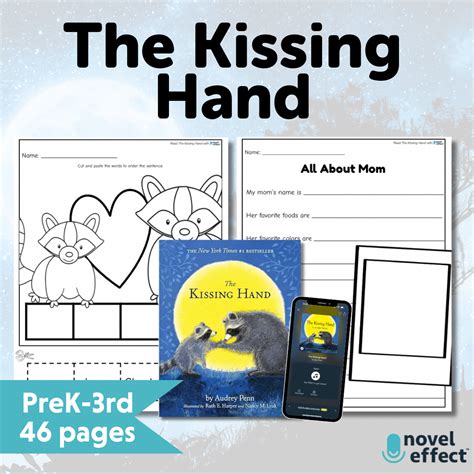The Kissing Hand Activities Printable Bookmarks To Color Word Search