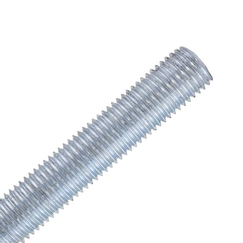 Conquest 34 10 X 1 A307 Threaded Rod Zinc Plated Fasteners Plus