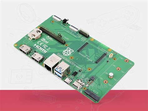 raspberry pi cm5 compute module 5 development kit with cm5104032