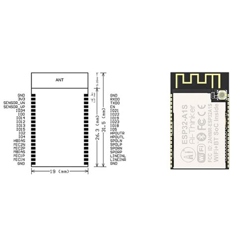 Esp32 A1s Esp32 A1s Wi Fibt Soc Iot Development Board